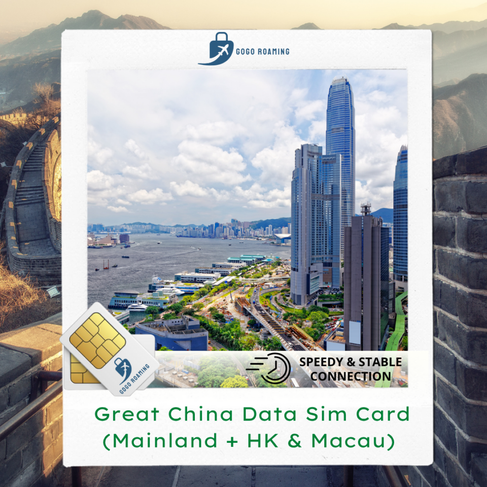 China (Include HK & Macao) Sim – GoGo Roaming