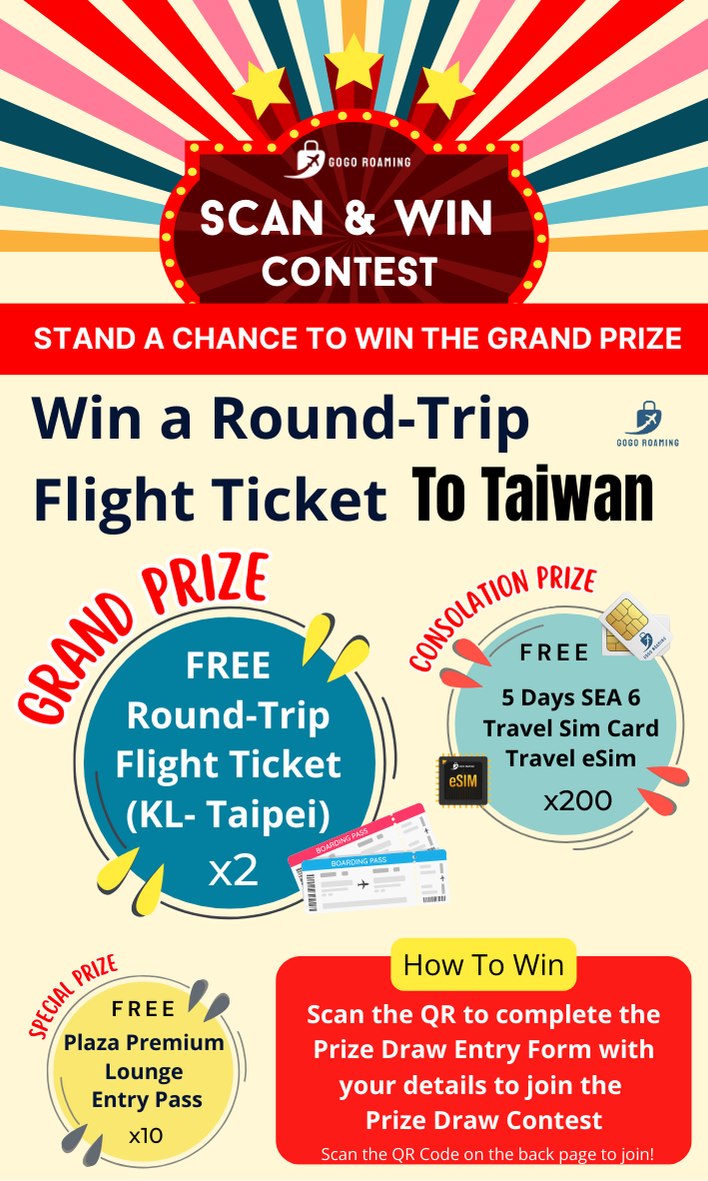 MALAYSIA DAY Celebration – Scan & Follow to Win Contest – GoGo Roaming